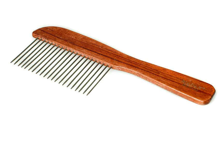 Madan rosewood poodle spray comb | Dog Moda